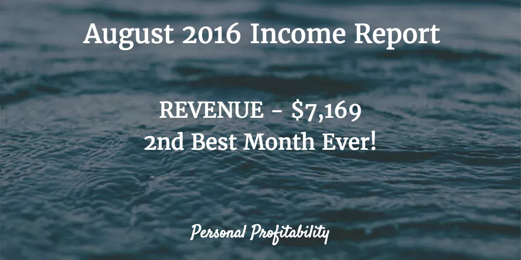 September 2016 Earnings and Investments Update | Personal Profitability